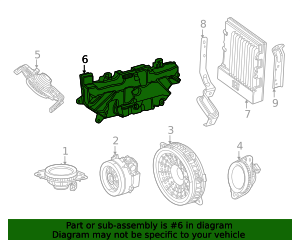 2021-2024 Toyota Sienna Speaker 86150-08030 | Toyota Parts Center