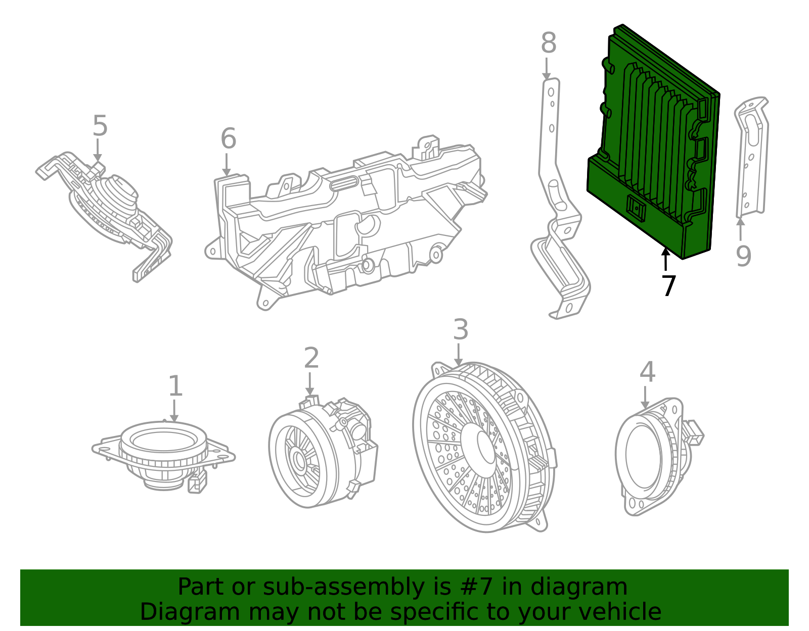 2021-2024 Toyota Sienna Radio Amplifier 86280-08070 | Toyota Parts Center