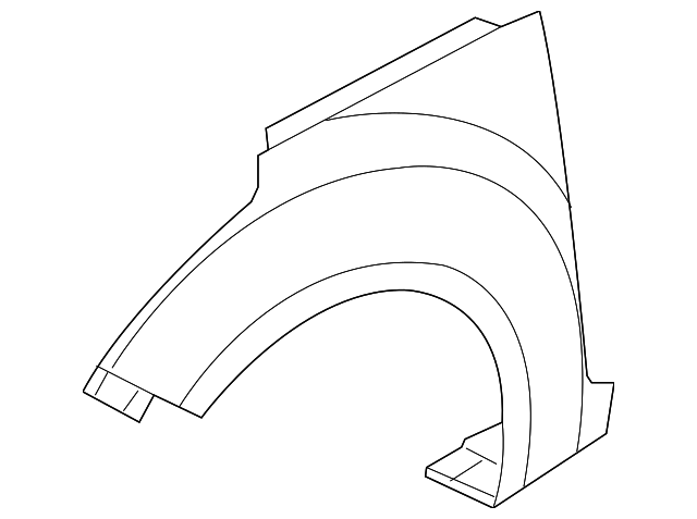 2012-2017 Hyundai Veloster Fender 66321-2V010 | OEM Parts Online