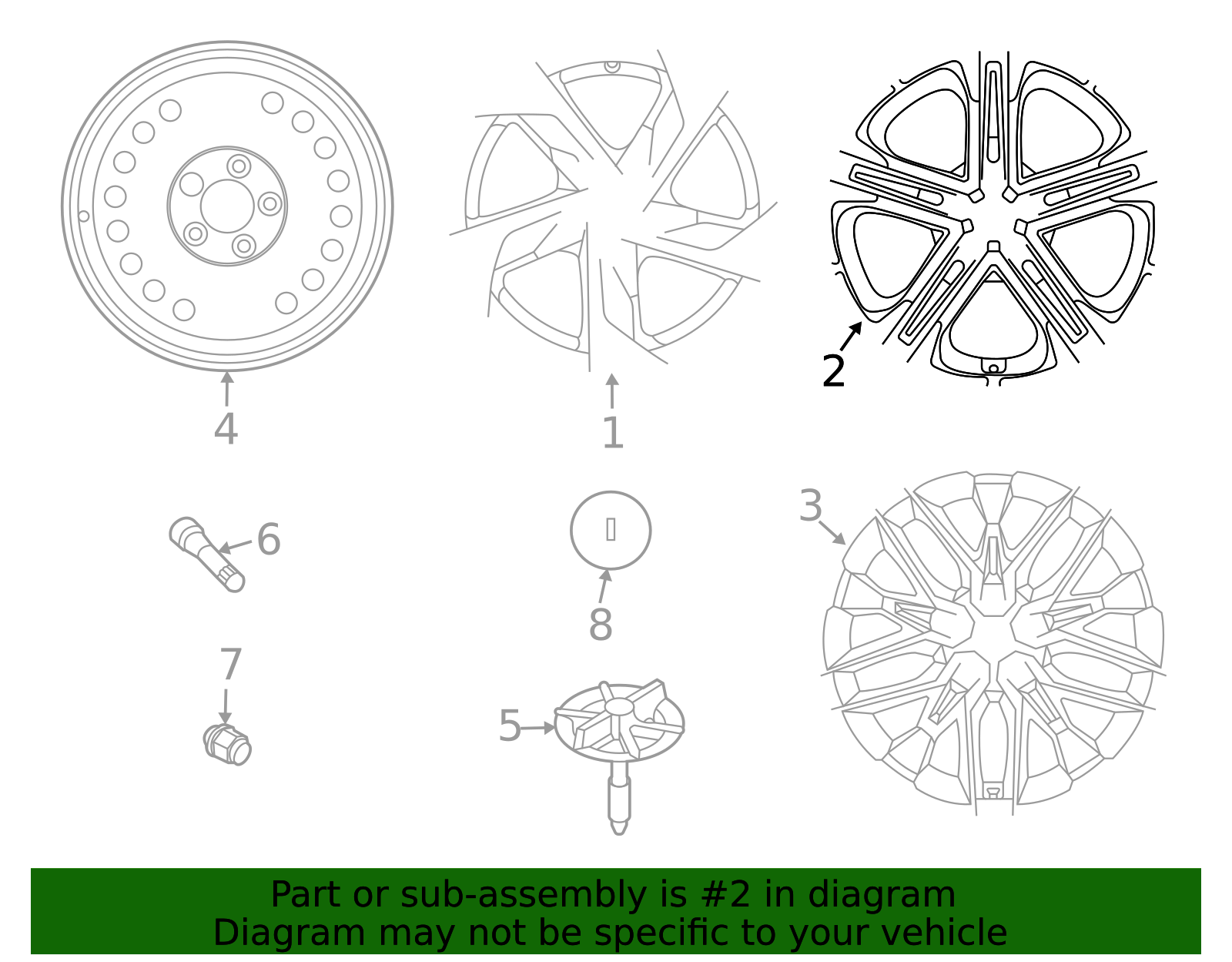 52919-P2200 - Wheel, Spare 2025 Kia K5 | Kia.Parts Store