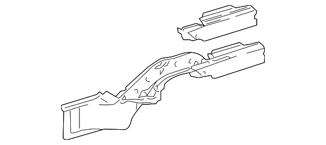 209-610-08-10 - Side Member Assembly 2004-2009 Mercedes-Benz | Mercedes ...