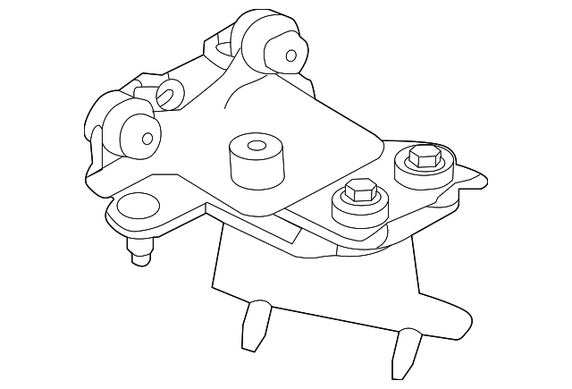 47840-4GF0A - High-Quality ABS Modulator Bracket for 2014-2020 Infiniti ...