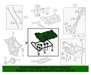 2016-2021 GM Valve Cover 12690195 | TascaParts.com