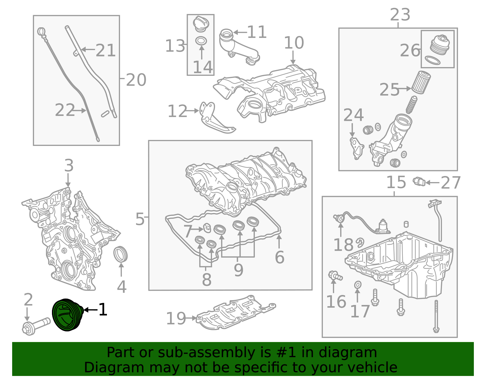 2017-2022 GM Vibration Damper 12697769 GM | GMPartsDirect.com
