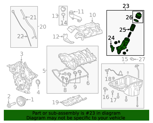 Oil Filter Adapter 12696080 | TascaParts.com