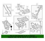 2014-2024 GM Rear Main Seal Retainer 12715134 | GM Parts Center