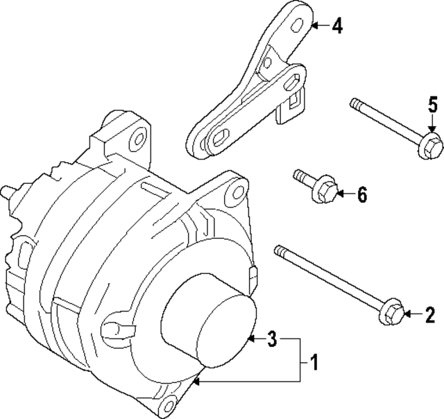 2023-2024 Nissan Z Adjust Bracket 11715-5CA0A | Team Nissan Inc.