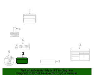 97699-R0000 - AC Label 2022 Kia Carnival | Kia.Parts Store