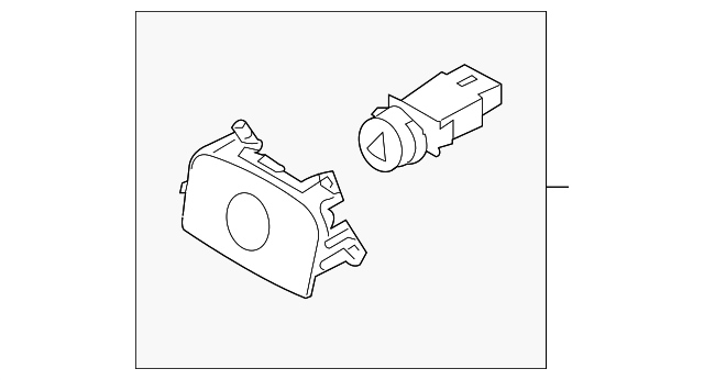 93790-1M050 - Hazard Switch 2011-2013 Kia | Kia.Parts Store