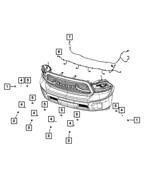 Park Assist for 2017 Ram 1500 | Mopar Wholesale Parts