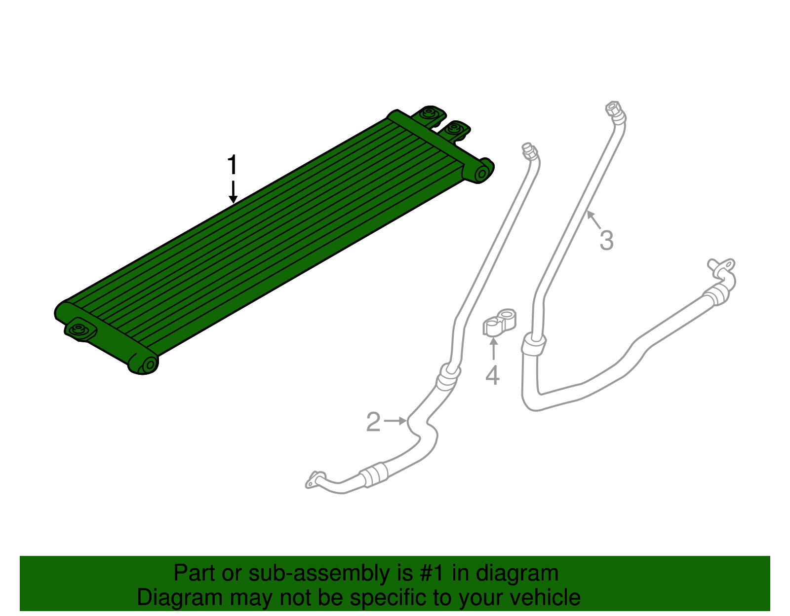 17212284540 - 2015-2024 BMW Oil Cooler (17-21-2-284-540) | BMW of South ...