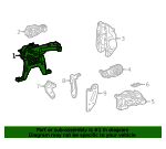 2019-2023 Mercedes-Benz Engine Mount 247-240-16-00 | MB OEM Parts