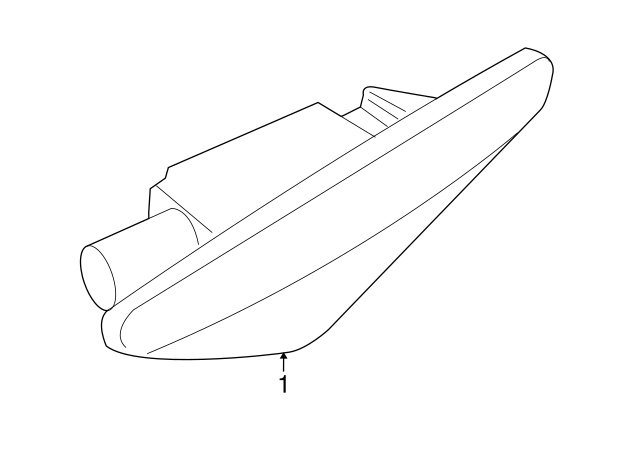 63-13-7-171-008 - Repeater Lamp - 2007-2014 BMW | BMWPartsHub