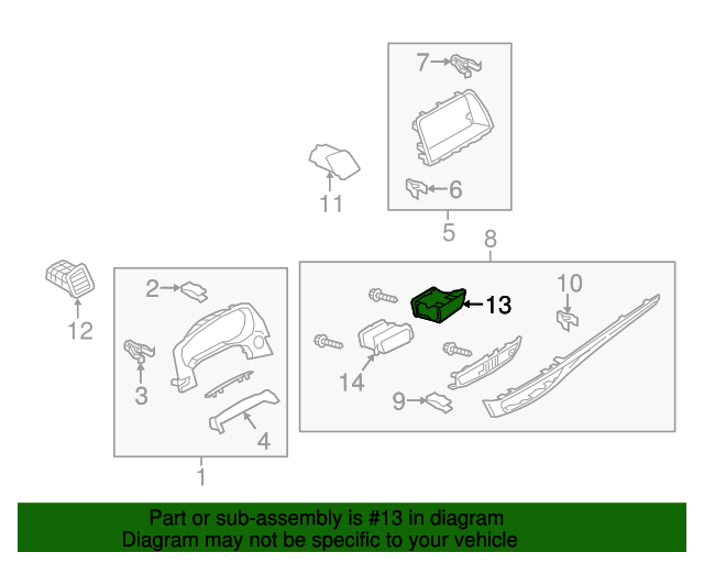 2014-2015 Mazda 6 Louver GHP9-64-91XB-02 | RealMazdaParts.com