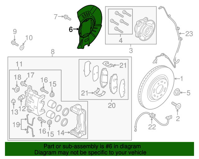 51755-A9000 - Splash Shield 2015-2021 Kia Sedona | Kia.Parts Store