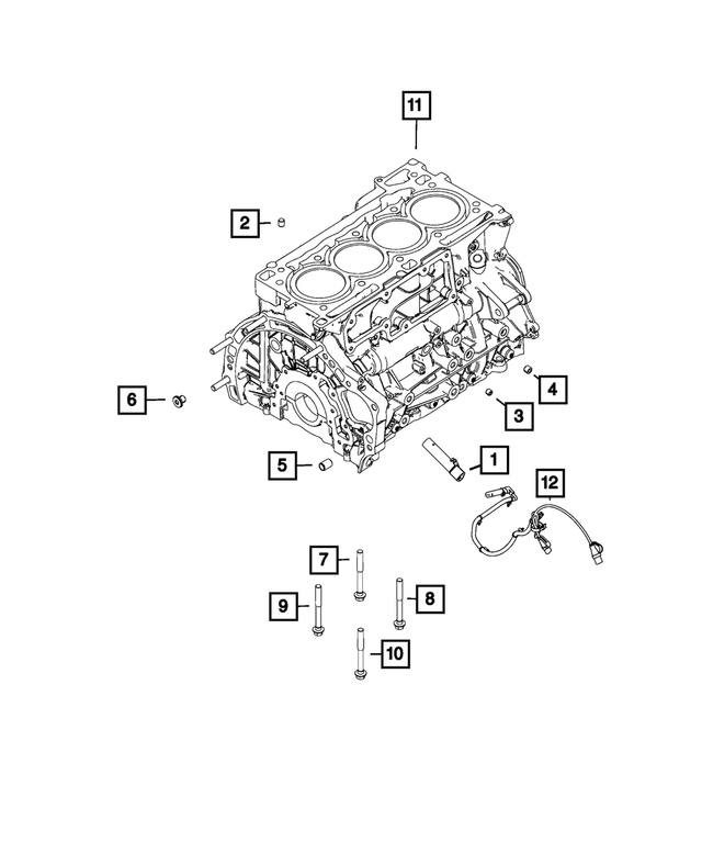 2018-2023 Mopar Engine Block Heater 68259074AB | Mopar Estores