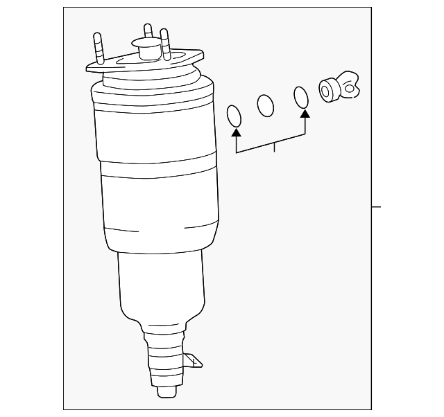 2013-2017 Lexus Strut Assembly 48020-50351 | OEM Parts Online