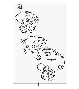 85070-11040 - 2018-2024 Lexus - Wiper Motor Assembly | My L Parts