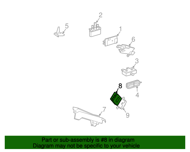 211-820-87-26 - Control Module 2003-2011 Mercedes-Benz | Mercedes-Benz ...