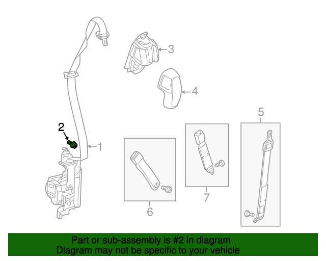 2011-2023 Mopar Screw 6036773AA | TascaParts.com