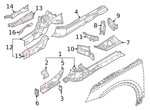 80A-805-678-B-STL - Mount Plate 2018-2022 Audi | Audi OEM Parts