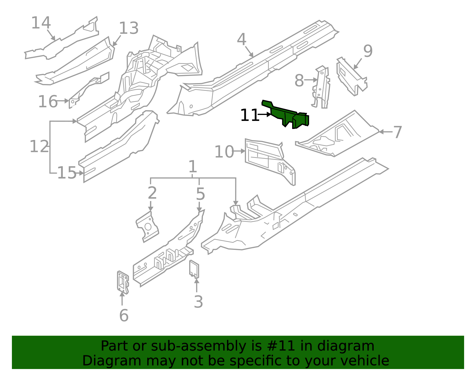 80A-802-277-STL - Reinforced Bracket 2018-2024 Audi | Audi OEM Parts