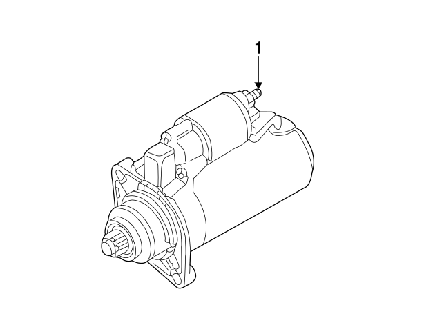 28100-0D080-84 - Starter Motor 2003-2008 Toyota | Longo Toyota Parts