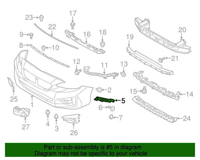 2017-2021 Subaru Impreza OEM NEW 2017-19 Subaru Impreza Driver Side ...