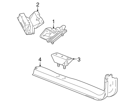 Engine & Trans Mounting for 2005 Ford Excursion | OEM Parts Online