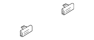 80A-837-732-C - Upper Molding Clip 2018 Audi | Audi OEM Parts