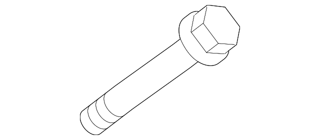 2011-2018 Porsche Cayenne Shock Mount Bolt WHT-003-792 | OEM Parts Online