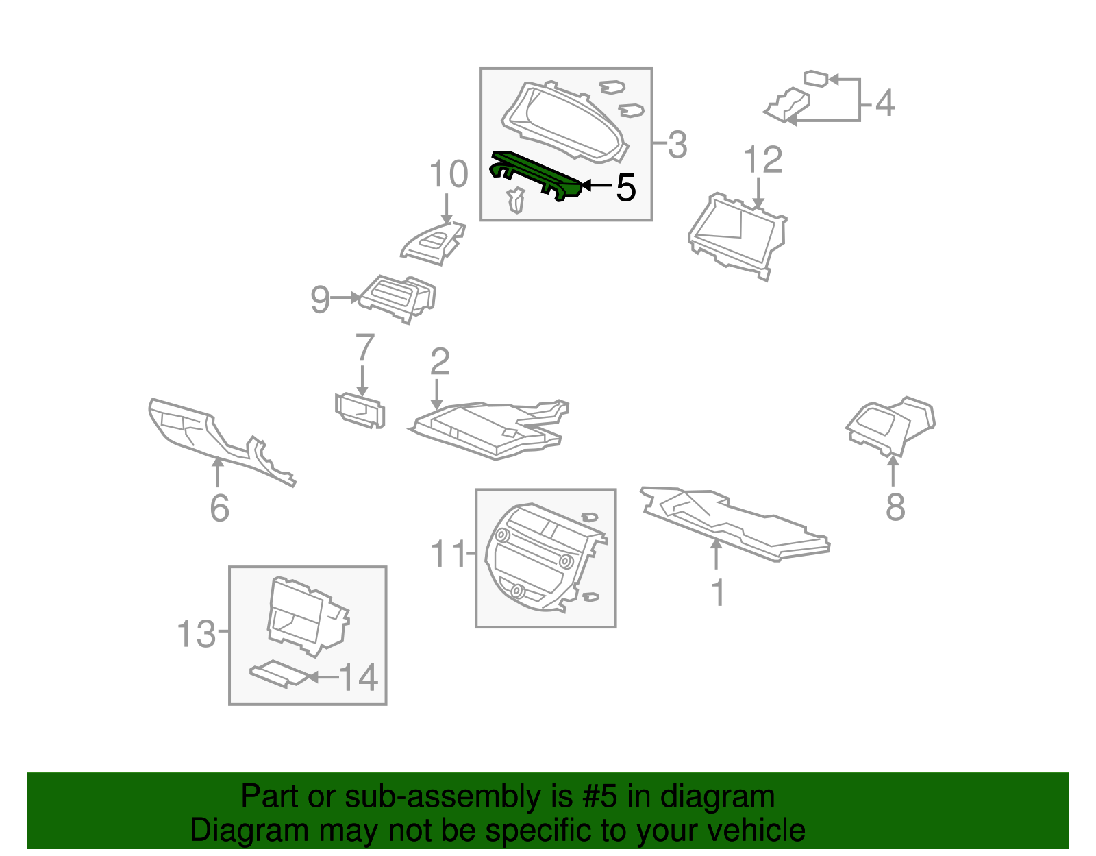77201-TA0-A02 - 2008-2012 Honda - Blind Assembly Column | Genuine Honda ...