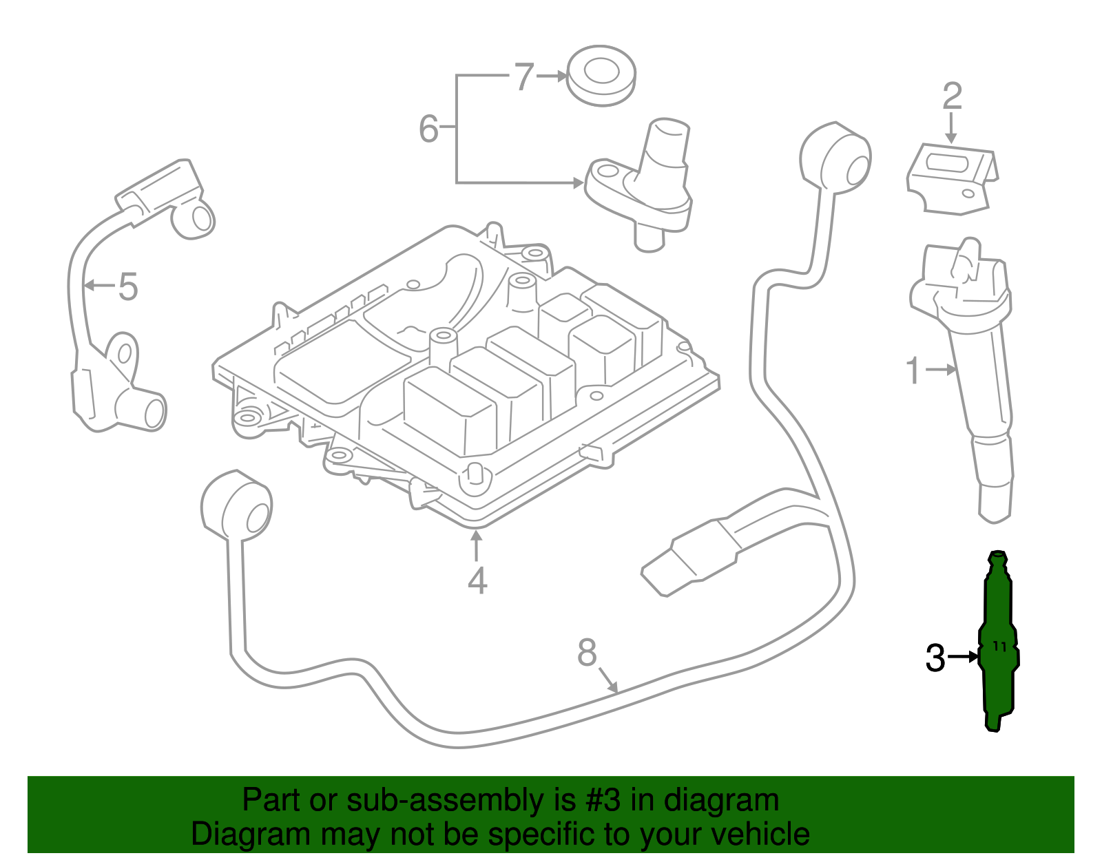12120039634 - 2012-2021 BMW Spark Plug (12-12-0-039-634) | BMW of South ...