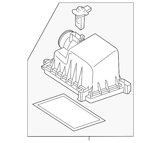 2018-2022 Toyota Upper Cover 17705-0T260 | Toyota Parts Center