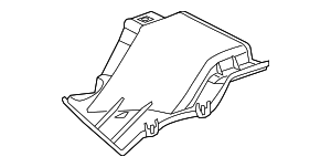 2018-2022 Toyota C-HR Air Inlet Cover 17753-0T020 | Toyota Parts Center