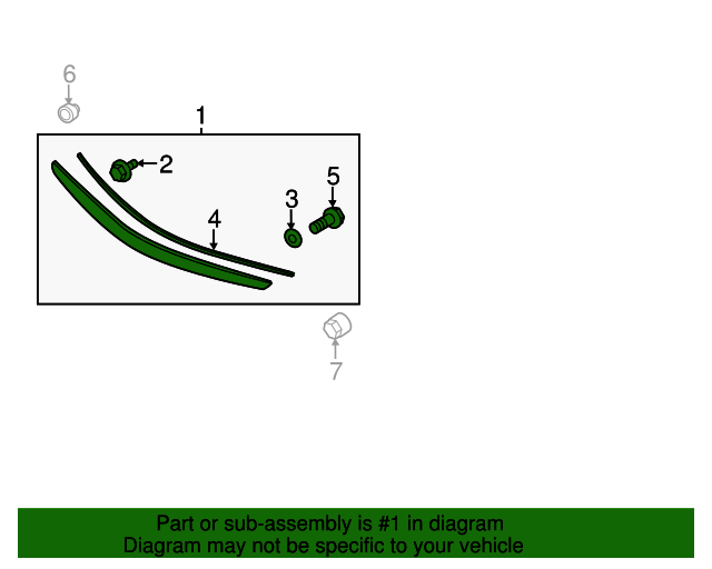 2011-2013 Hyundai Sonata Hood Molding 86355-3S101 | OEM Parts Online