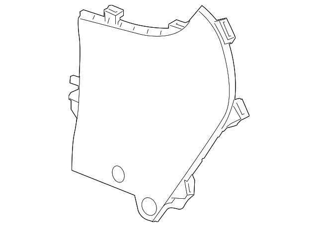 2011-2012 Cadillac SRX Side Trim 20782576 | GMPartsDirect.com