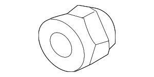 WHT-001-002 - Bumper Cover Nut 1998-2023 Audi | Audi OEM Parts