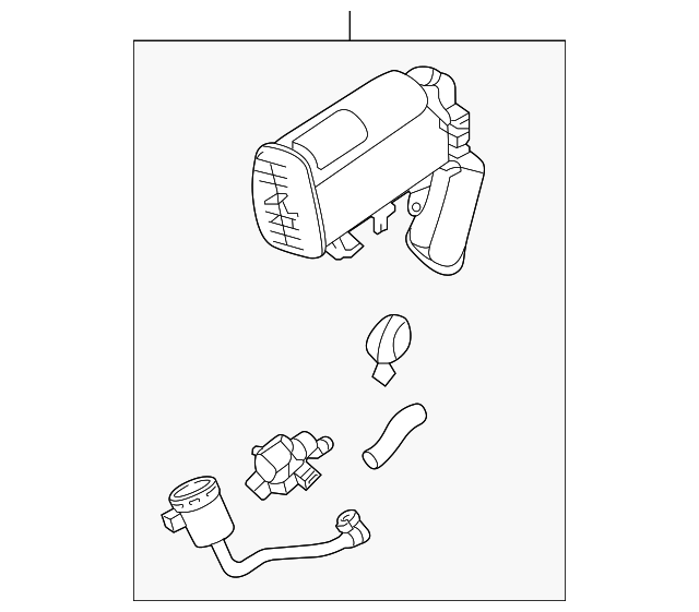 Genuine OEM Vapor Canister Part# LR174756 Fits 2014-2024 Land Rover: Up ...
