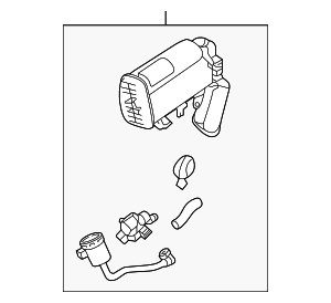 Genuine OEM Vapor Canister Part# LR174756 Fits 2014-2024 Land Rover: Up ...