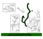 2010-2012 Ford Brake Vacuum Hose 9E5Z-9C482-B | TascaParts.com