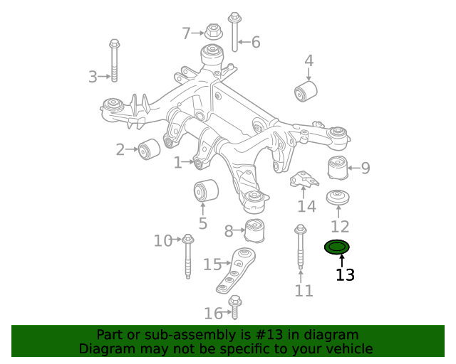 Genuine BMW 33-31-6-855-920 | Rear Mount Washer | FREE Shipping on Most ...