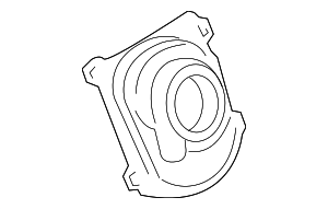 51247273662 - 2012-2019 BMW Drive Unit Rubber Seal (51-24-7-273-662 ...