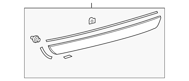 Lower Trim - Toyota (76802-0R030) | Toyota Parts