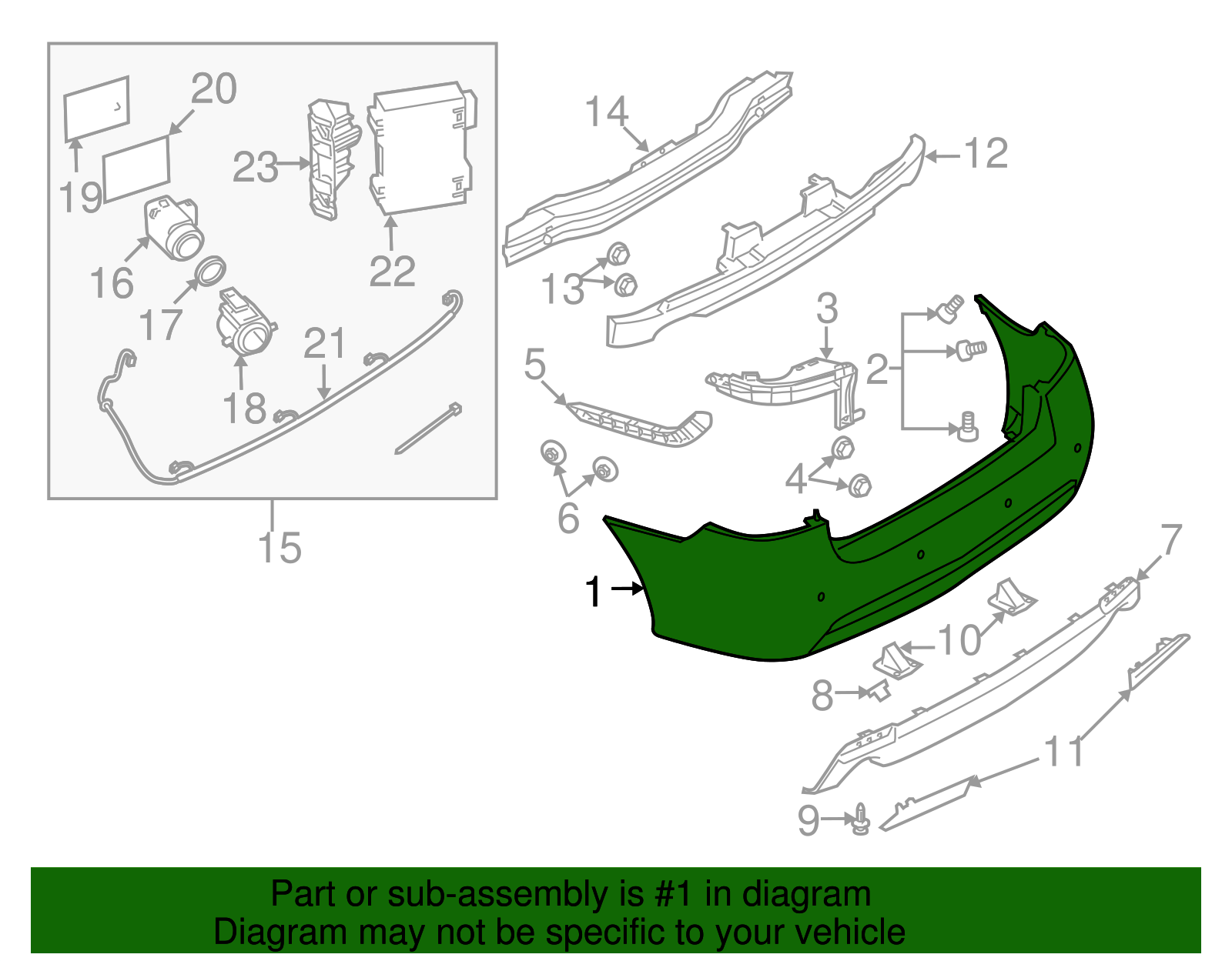 Genuine Bumper Cover for 2008-2011 Saab 9-3 | Part# 32016159 | Over 30% ...