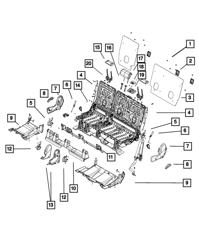 2011-2023 Mopar Pivot Bracket 68100726AA | Mopar Powertrain