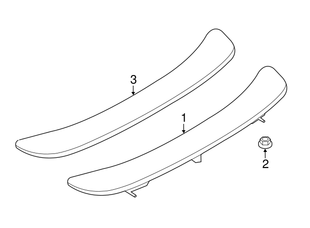 51-62-7-400-288 - Rear spoiler, active, primed 2012-2015 Mini Cooper ...
