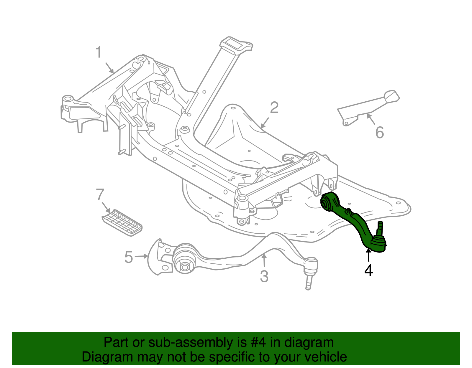 2006-2010 BMW Repair kit, wishbone, left 31-12-2-347-983 ...