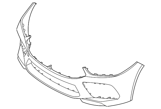 51118099335 - 2020-2024 BMW Bumper Cover (51-11-8-099-335) | BMW of ...