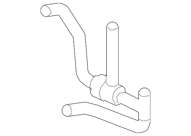 2018-2024 Audi Radiator Coolant Hose 8W0-121-030-M | Audi USA Parts
